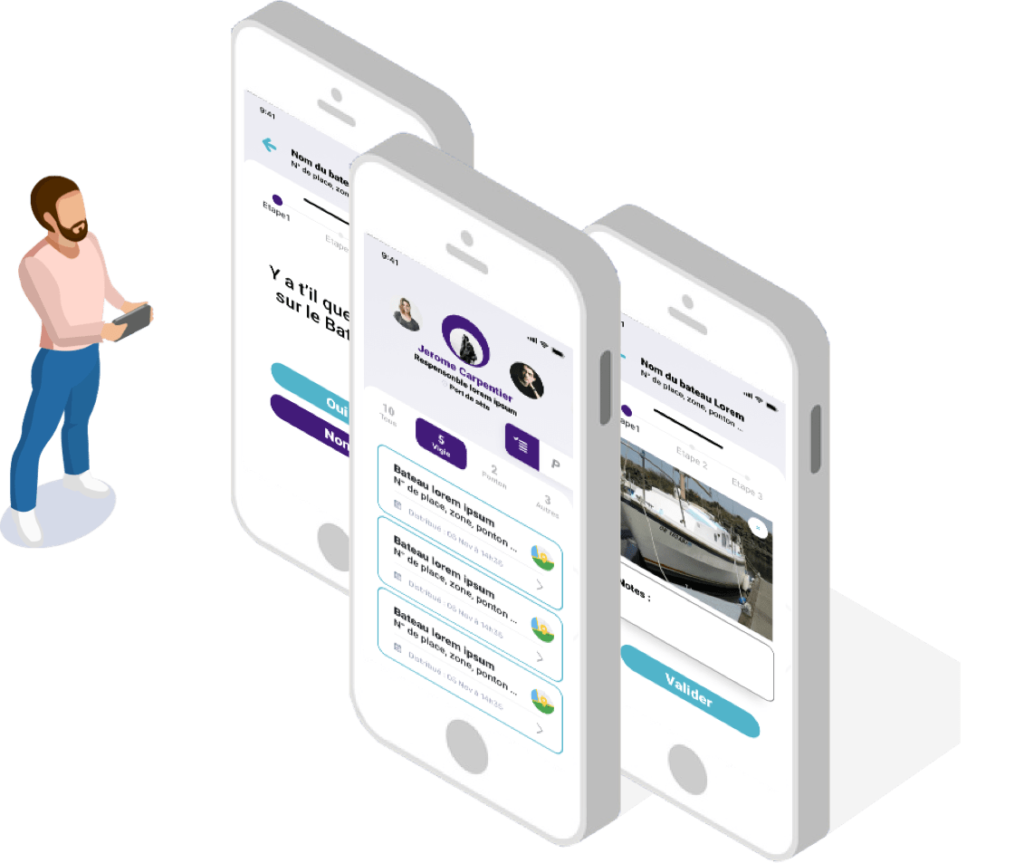 L'application port & agents - Falco